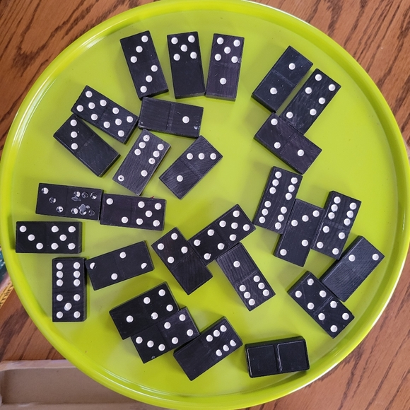 Milton Bradley | Games | 97 Milton Bradley Dominoes Dragon Double Six ...